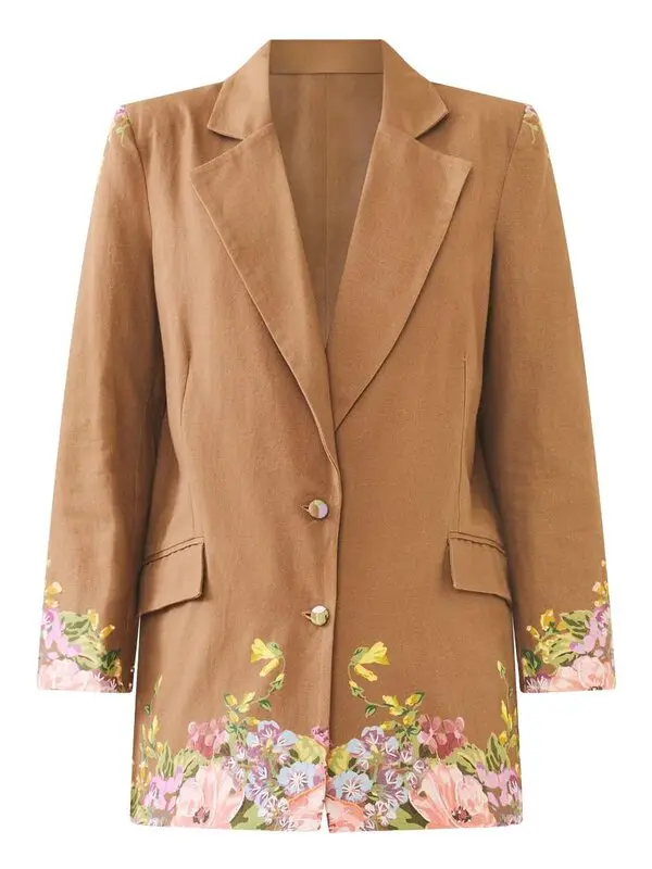 EDDY Sloan Blazer - Carmel Victorian Floral