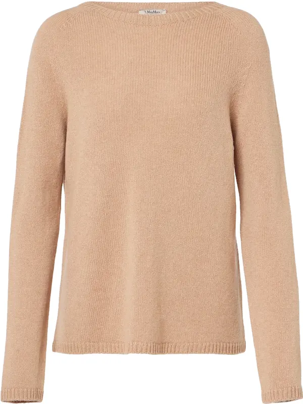Max Mara Georg Wool And Cashmere-blend Sweater - Beige