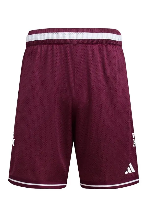 Adidas Texas A&m Swingman Shorts - Team Maroon / White