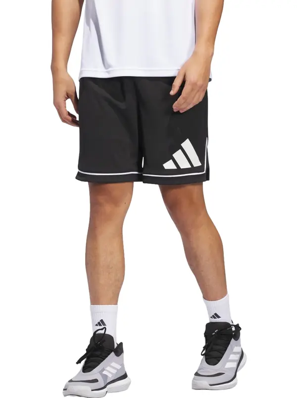 Adidas Basketball Badge Of Sport Shorts - Black / White