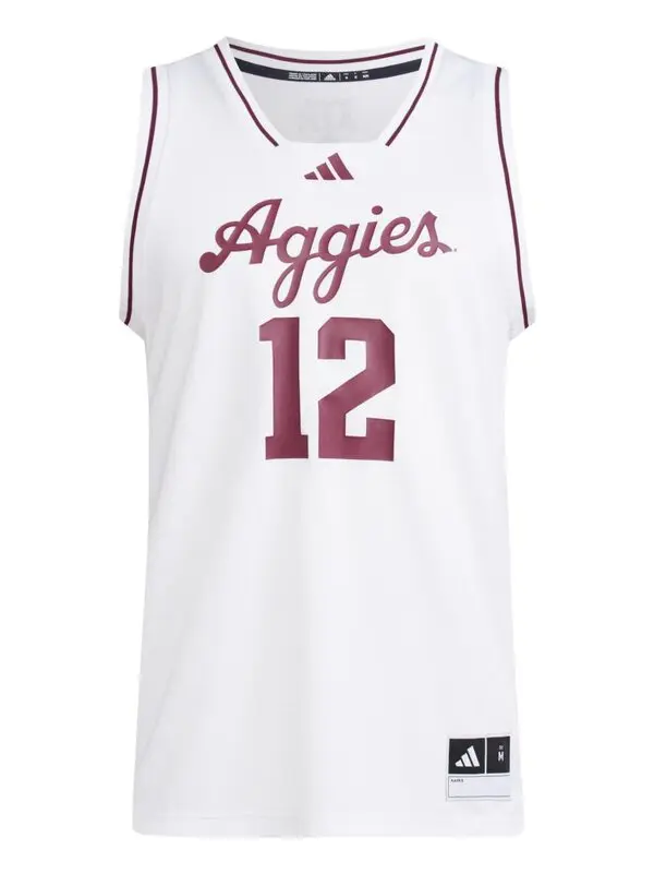 Adidas Texas A&m Aggies Swingman Jersey - White / Team Maroon