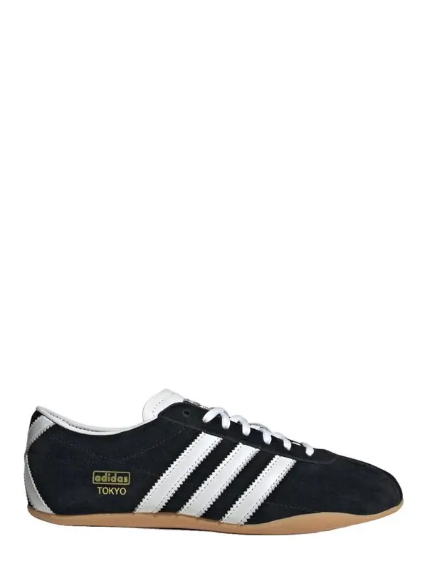Adidas Tokyo Suede Sneakers - Core Black / Cloud White / Gum