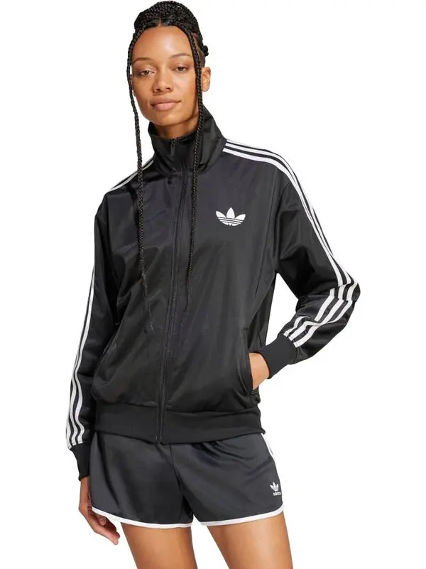 Adidas Adicolor Classic Firebird Loose Track Top - Black