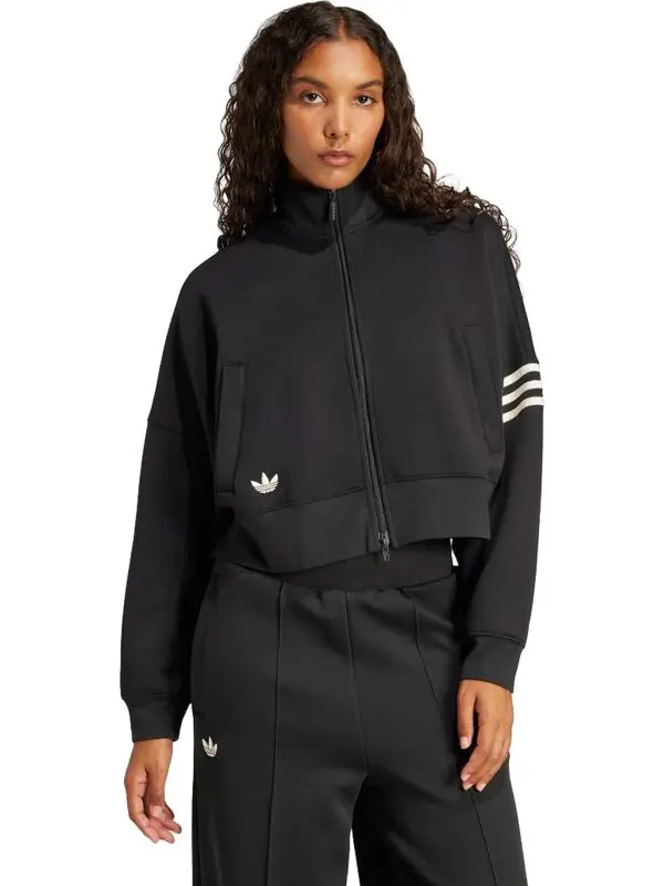 Adidas Neuclassics Track Top - Black / Cream White