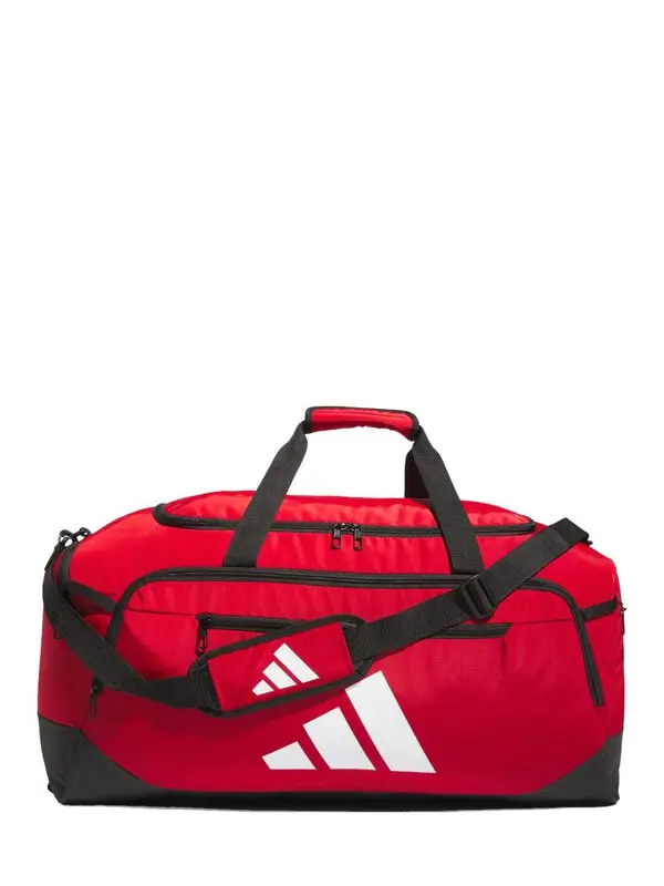 Adidas Defender 5 Large Duffel Bag - Team Power Red / White