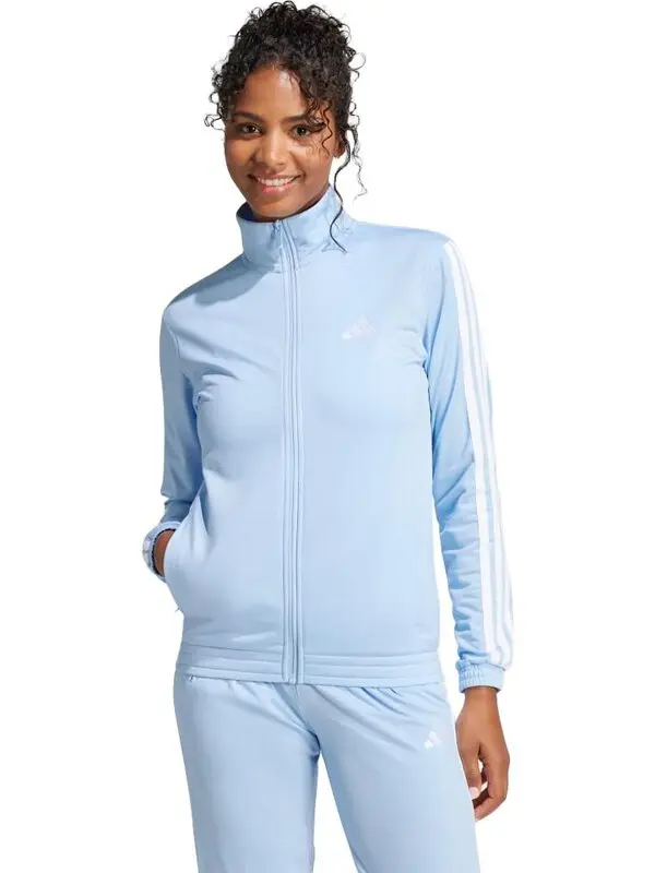 Adidas Dayready Track Top - Glow Blue / White