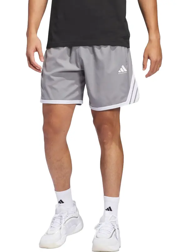 Adidas Crazy Lite Shorts - Grey Three / White