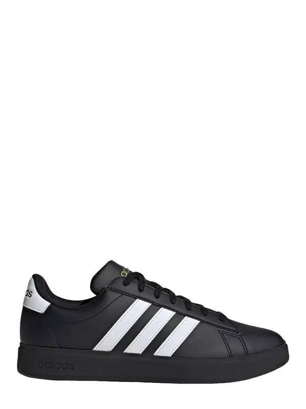 Adidas Grand Court 2.0 Sneakers - Core Black / Cloud White / Gold Metallic