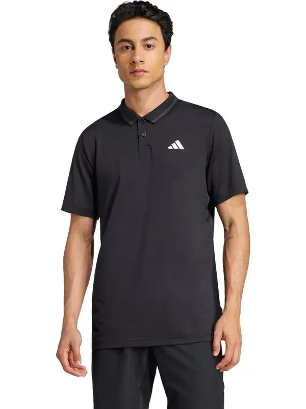 Adidas Club Tennis Climacool Piqué Polo Shirt - Black
