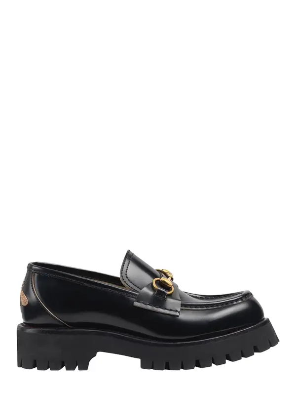 Gucci Lug Sole Loafer - Black