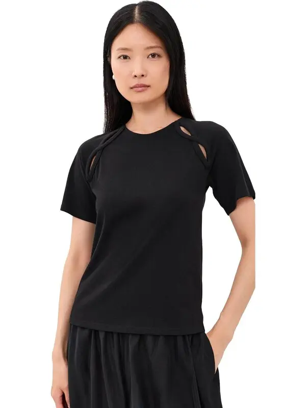 Merlette Solace Jersey Top - Black