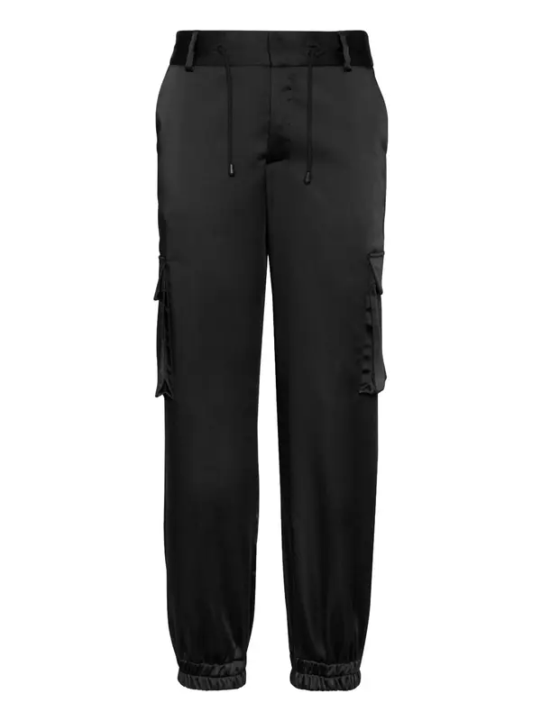 Philipp Plein Cargo Trousers - Black