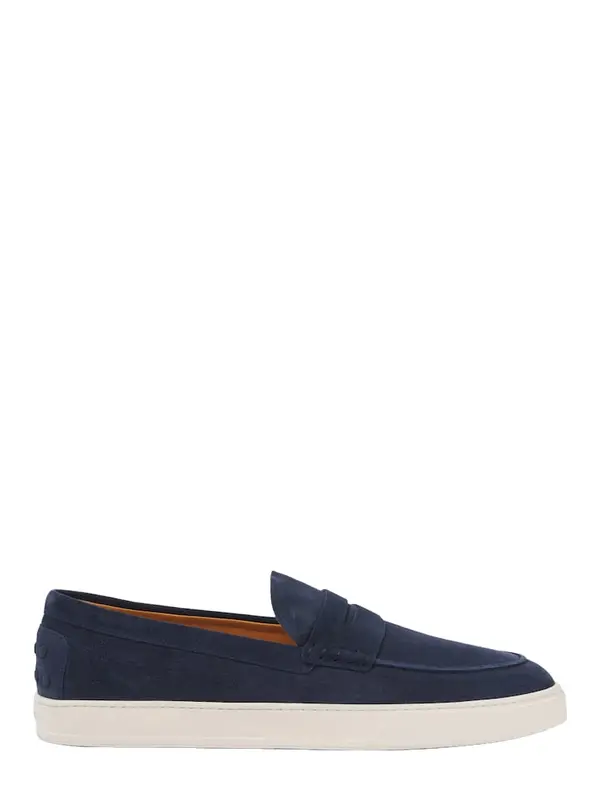 TOD'S Suede Loafers - Blue