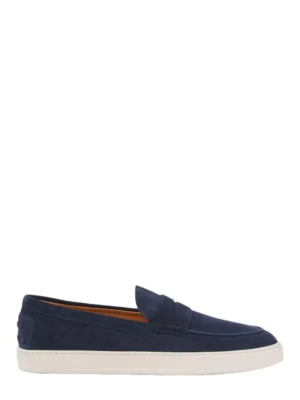 TOD'S Suede Loafers - Blue