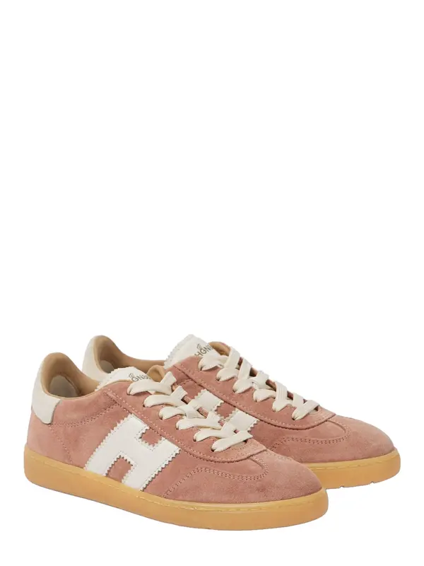 Hogan Cool Suede Sneakers - Pink