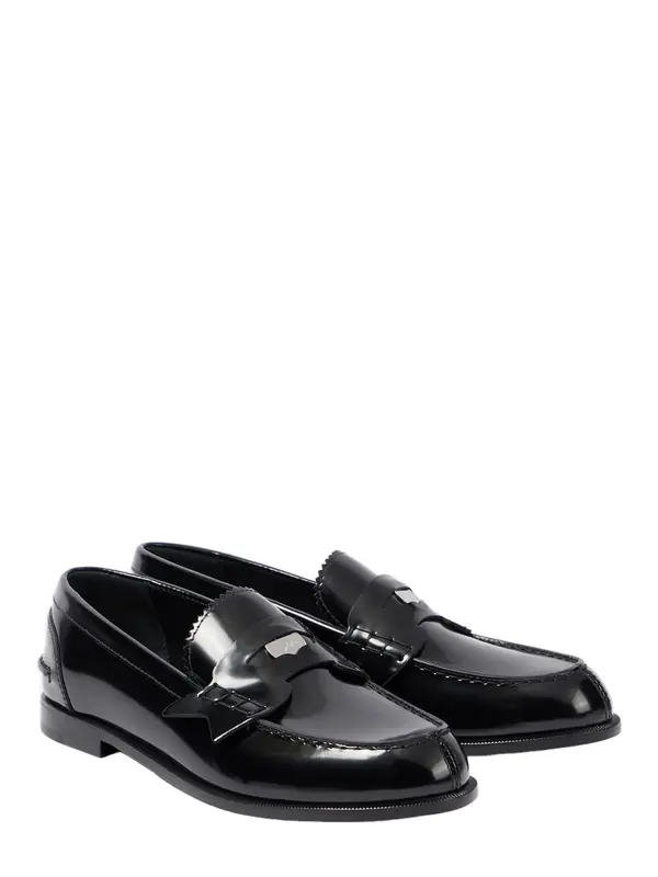 CHRISTIAN LOUBOUTIN Penny Loafers - Black