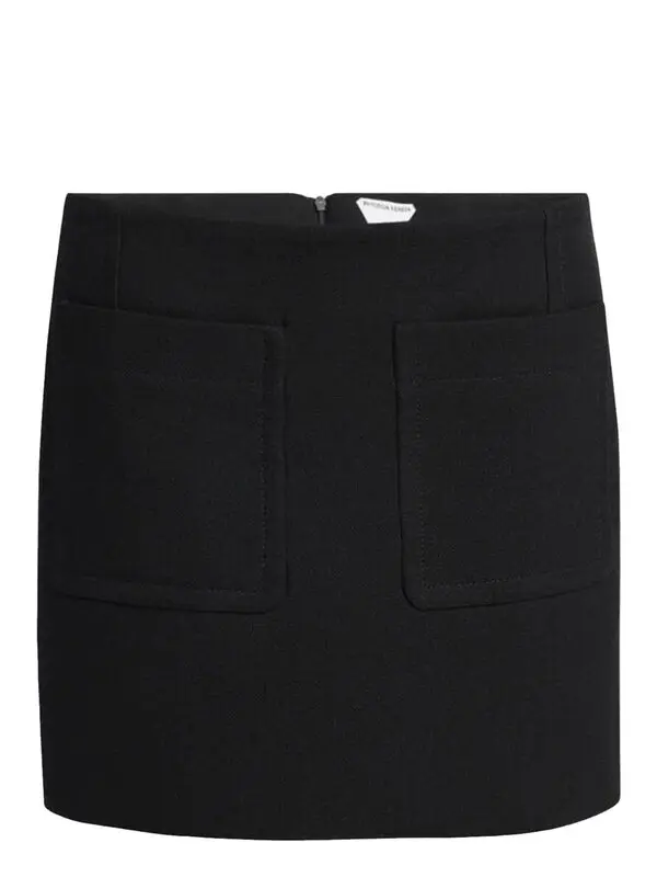 Bottega Veneta Mini Pencil Skirt - Nero