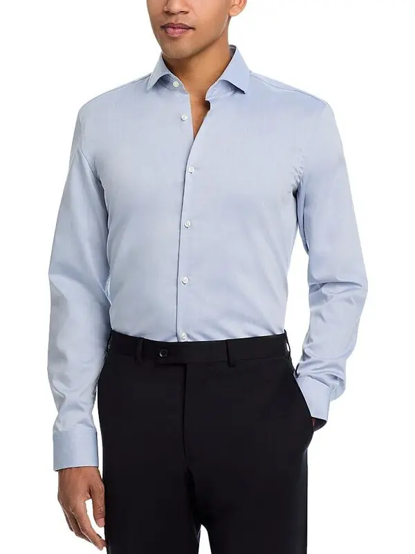 Hugo Kason Slim Fit Dress Shirt - Open Blue