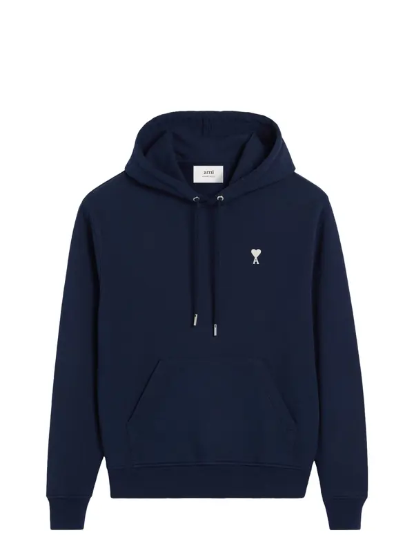 AMI Paris De Coeur Hoodie - Blue
