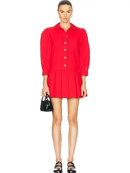 Sandy Liang Somm Dress - Red