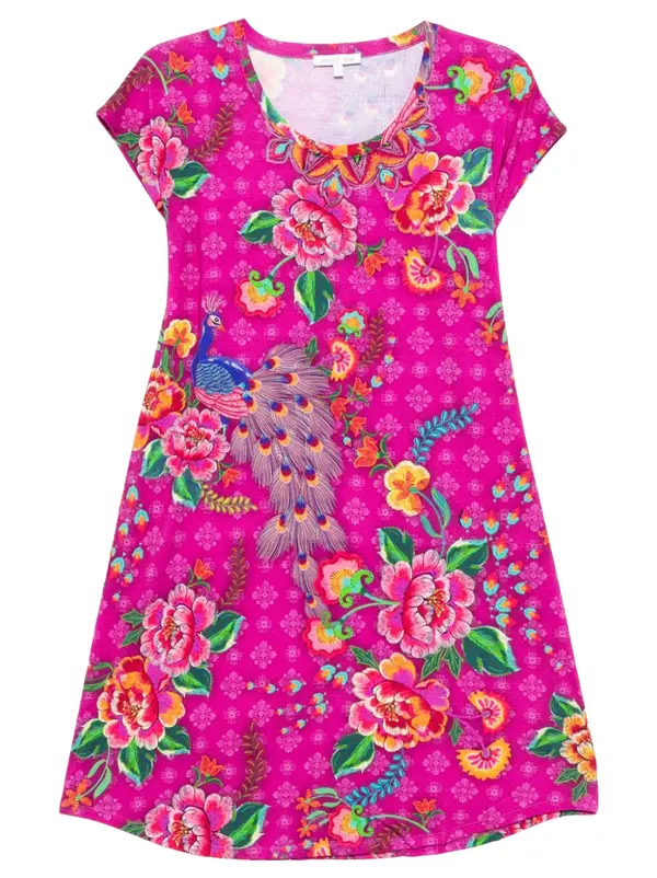 Johnny Was Brigette Dress - Pink