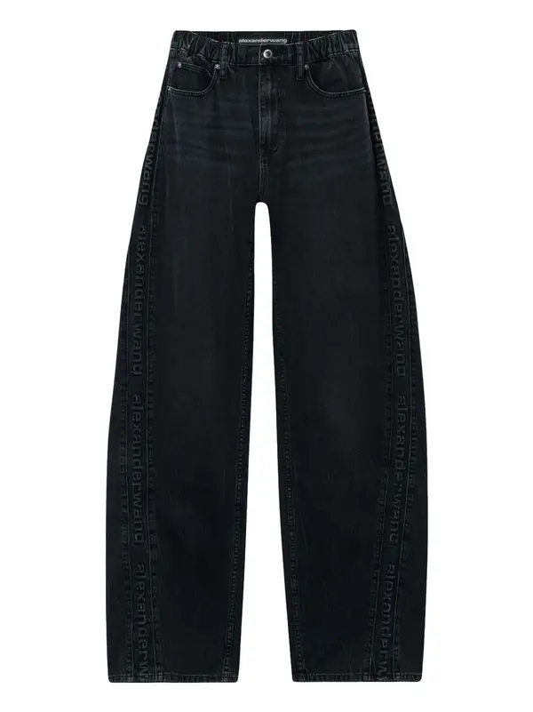 Alexander Wang Wide-leg Jeans - Black