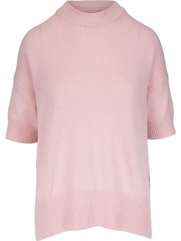 JIL SANDER Cashmere T-shirt - Pink