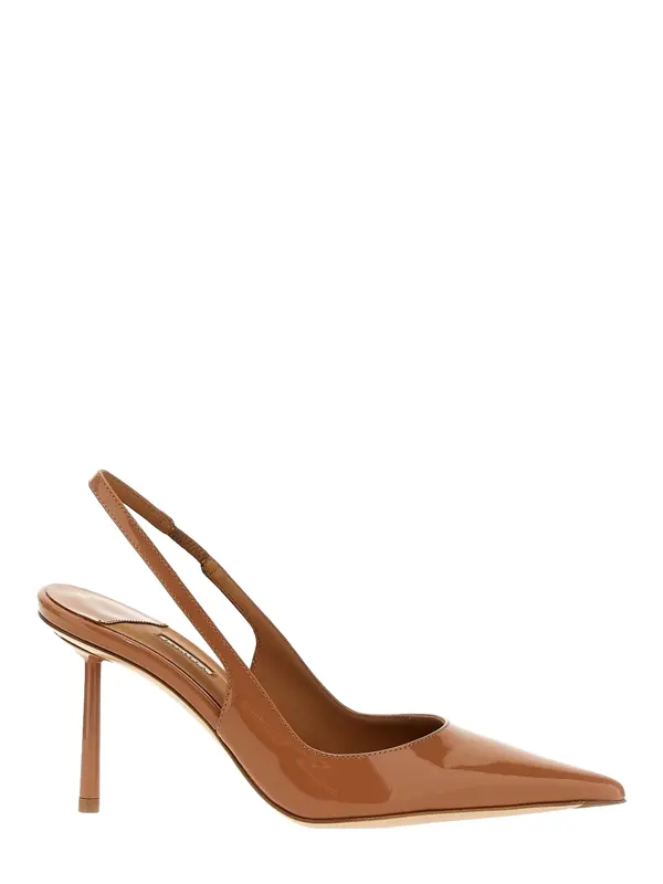 LE SILLA 80mm Bella Pumps - Brown