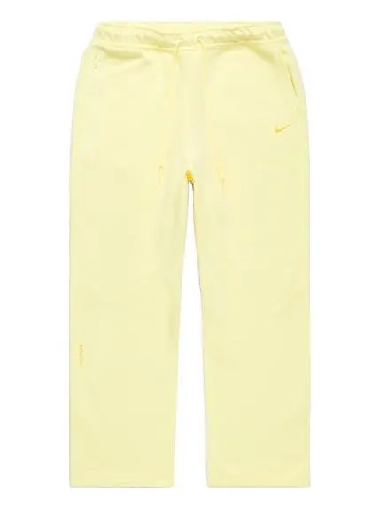 Nike X Nocta Nrg Tech Fleece Open Hem Pants - Citron Tint/vivid Sulfur