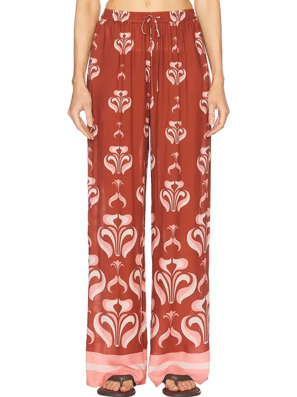 ADRIANA DEGREAS Vintage Lily Wide Leg Pant - Unique
