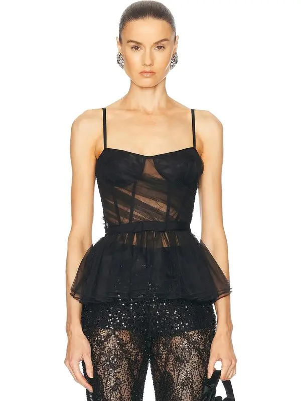 AKNVAS Rina Top - Noir
