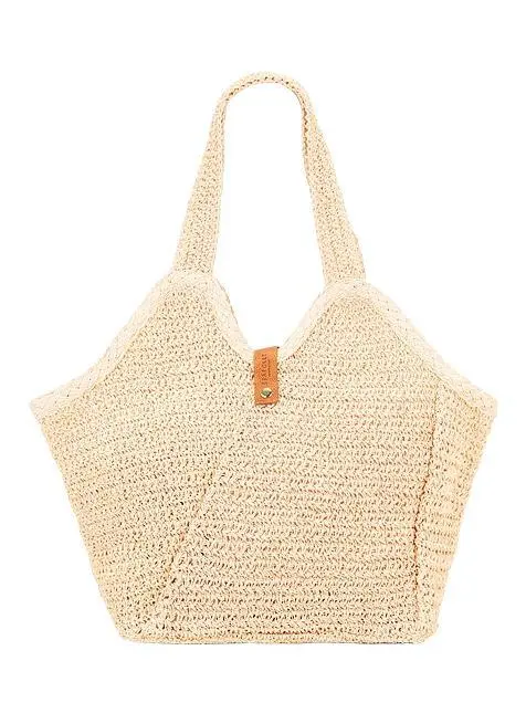 Seafolly Mirage Woven Tote - Cream