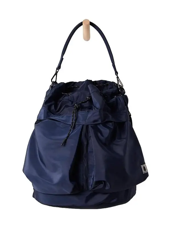 Free People Ego Boost Mega Bucket Bag - Midnight Navy