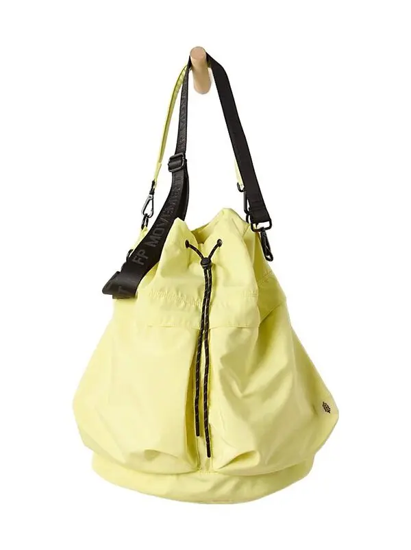 Free People Ego Boost Mega Bucket Bag - Sunlit Yellow