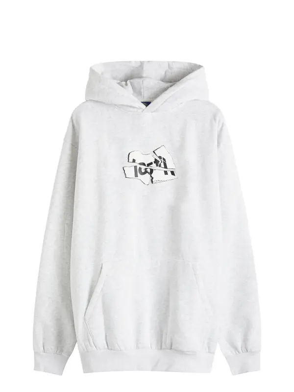 LO-FI Broken Logo Hoodie - Ash