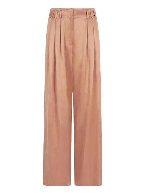 Giorgio Armani Wide-leg Trousers - Pink