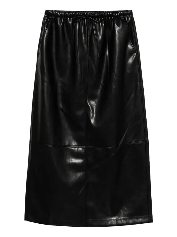 B+AB Faux-leather Skirt - Black