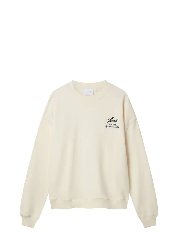 Axel Arigato Logo-embroidered Sweatshirt - Neutrals