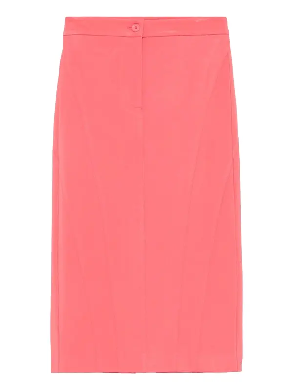Pinko Panelled Midi Skirt - Pink