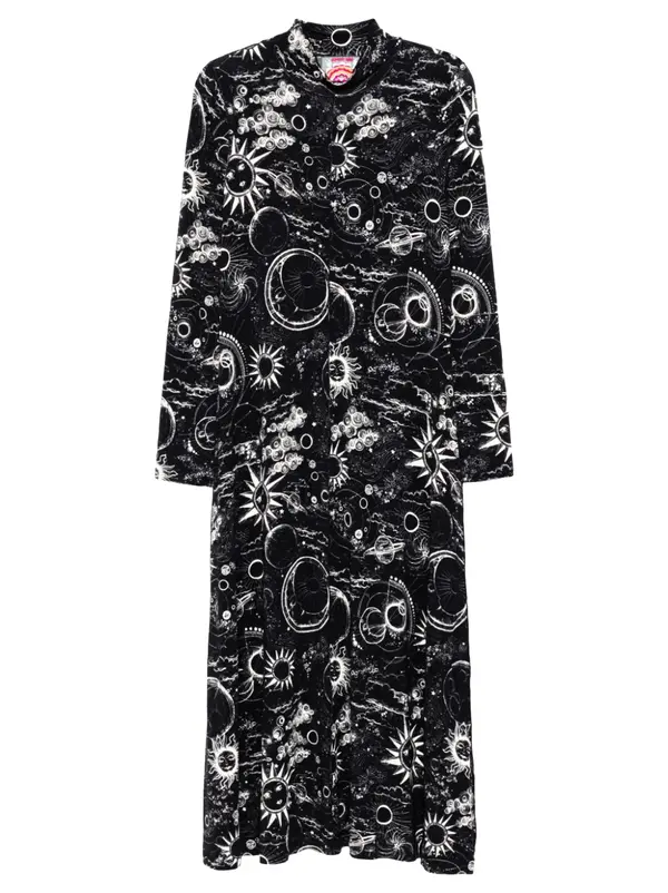 Johnny Was Janie Seamed Dress - Black