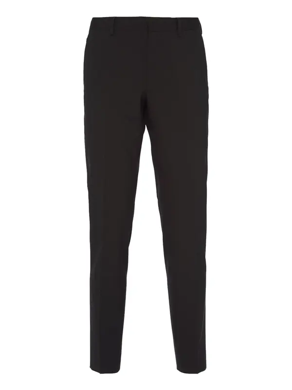 Prada Wool Trousers - Black