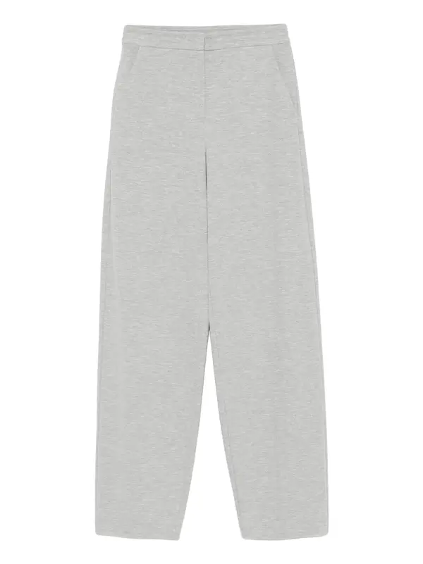 Patrizia Pepe Straight-leg Trousers - Grey