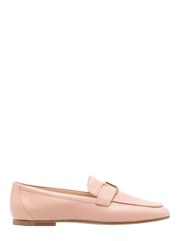 TOD'S Leather Loafers - Neutrals