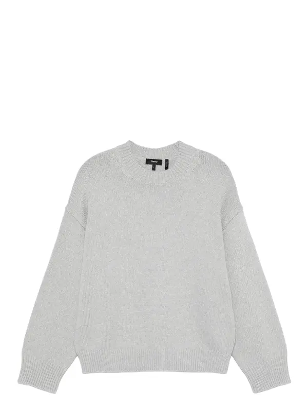 Theory Crew Neck Sweater - Grey