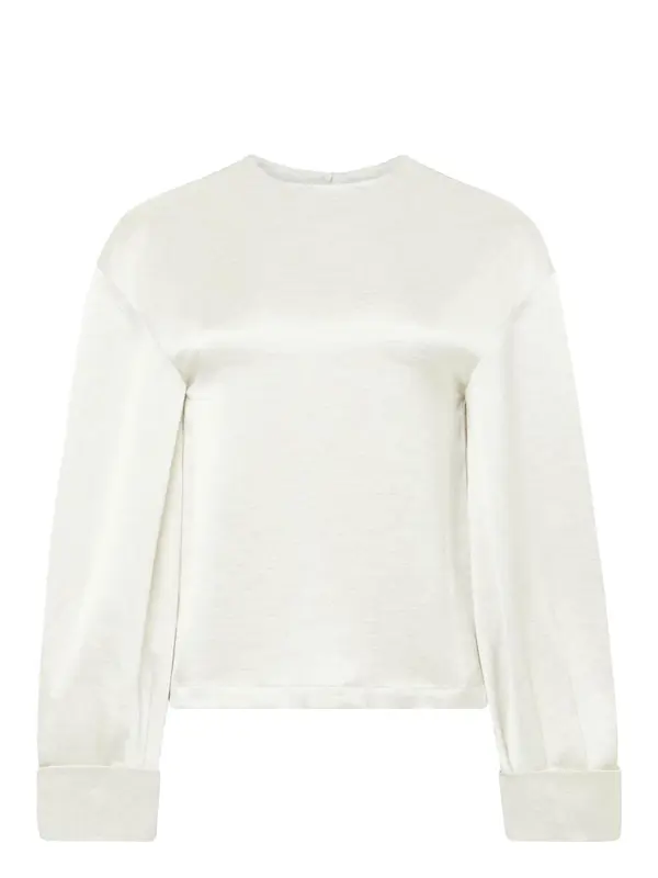 JW Anderson Turn-up Cuffs Blouse - White