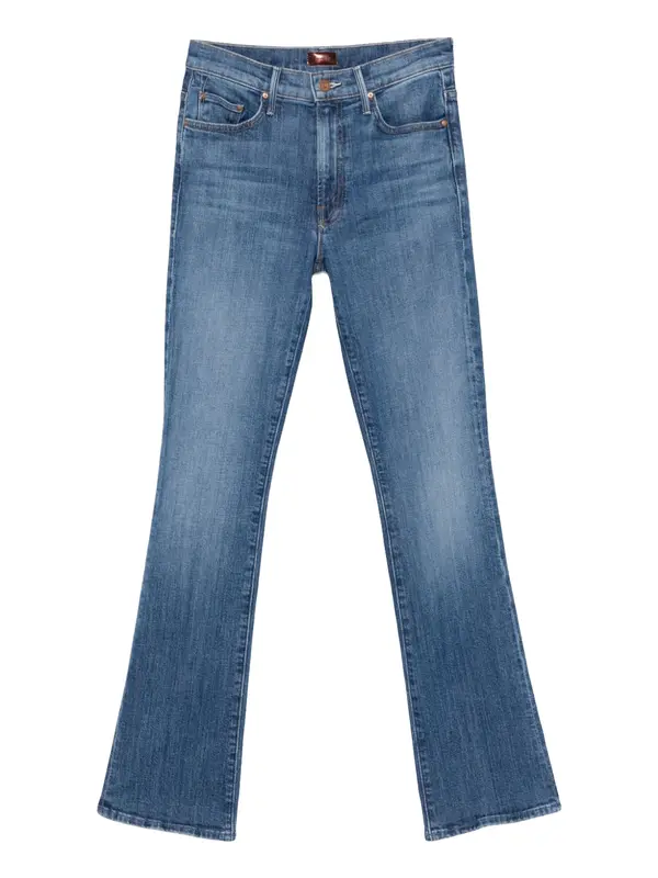 MOTHER The Insider Sneak Jeans - Blue