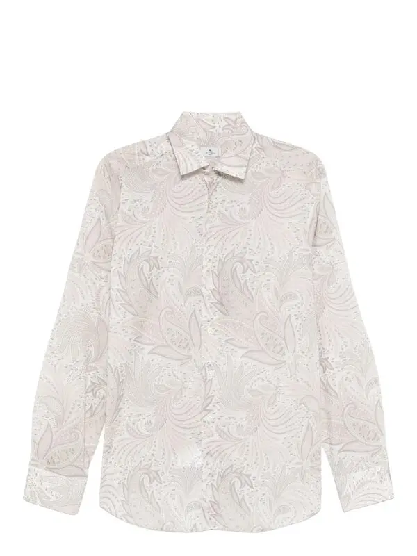 Etro Floral-print Shirt - White