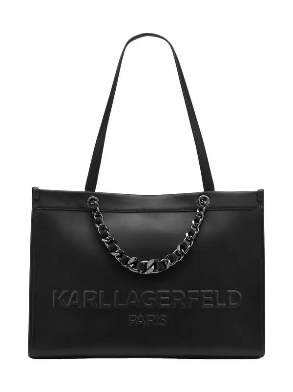 Karl Lagerfeld Paris Savoie Tote - Black