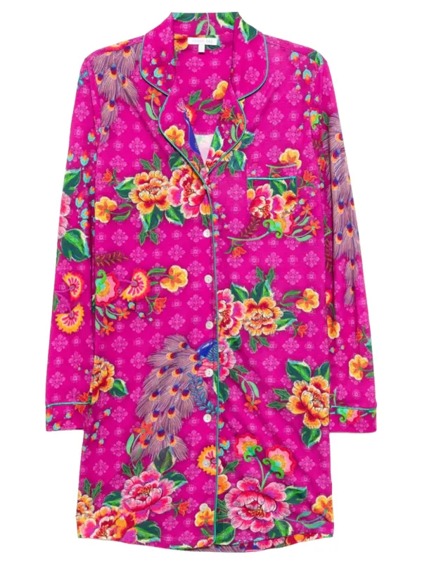 Johnny Was Neena Pyjama Dress - Pink