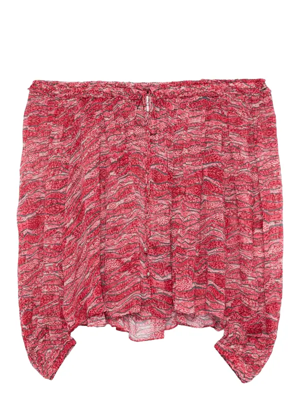 MARANT ETOILE Vutti Blouse - Red